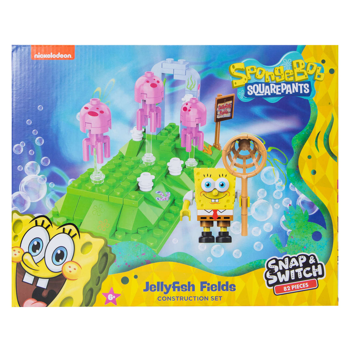 SpongeBob SquarePants Jellyfish Fields Snap & Switch Set – Well Played Toys