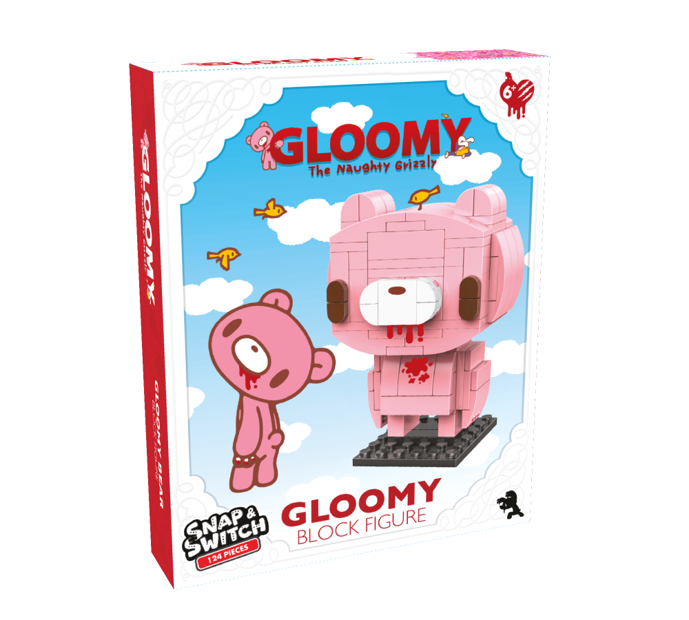 Gloomy The Naughty Grizzly Block Figure Snap & Switch Set – Well Played ...
