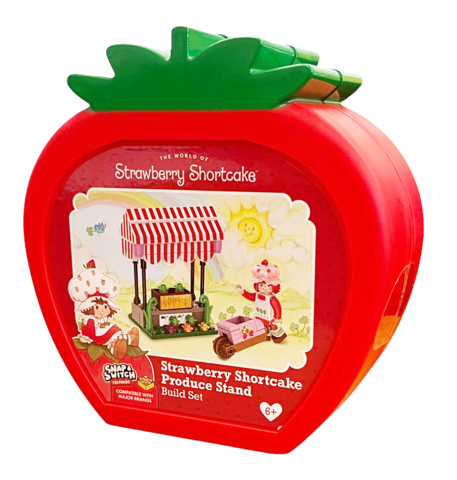 Strawberry Shortcake Produce Stand Snap & Switch Set- Strawberry Conta ...