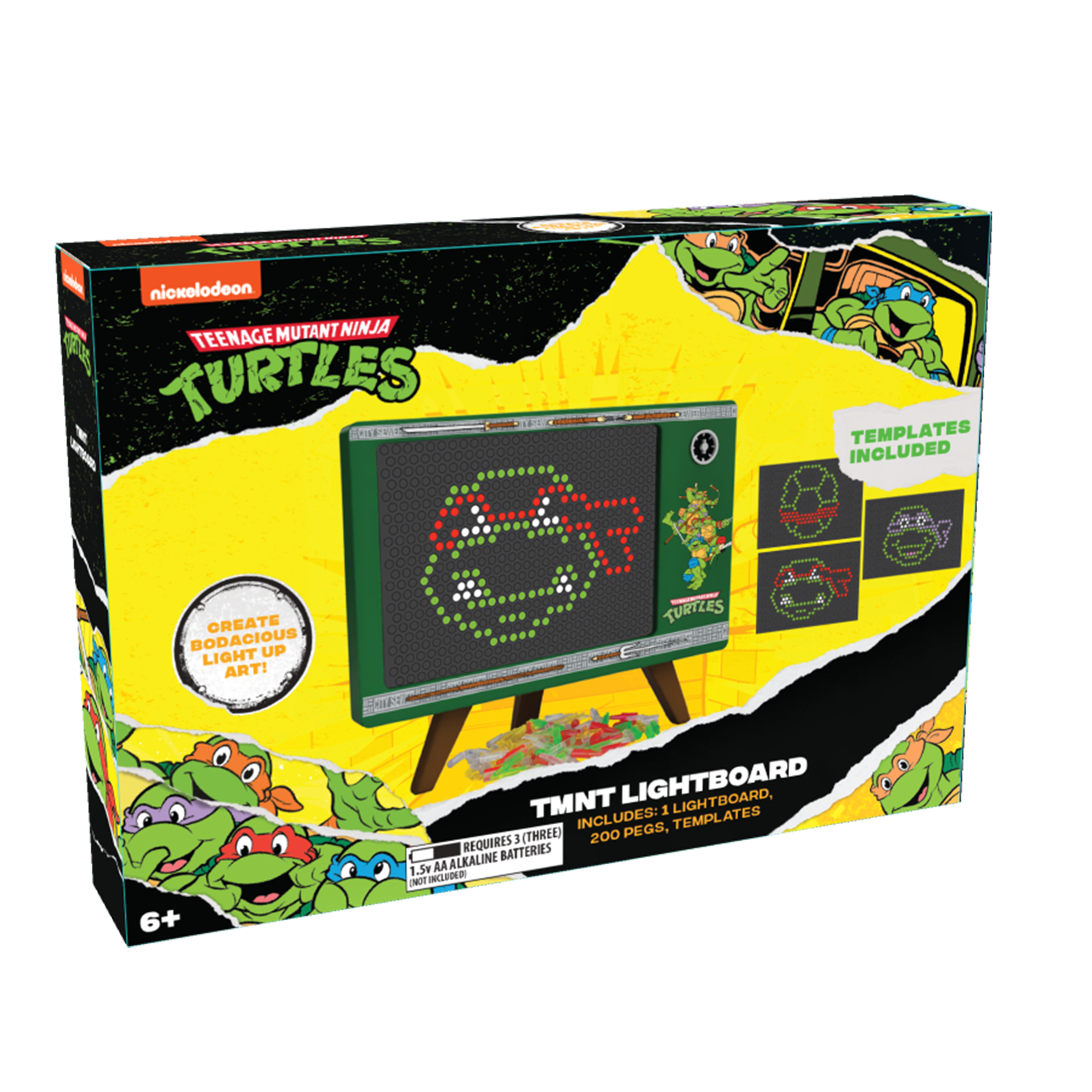 Teenage Mutant Ninja Turtles Light Board – Well Played Toys